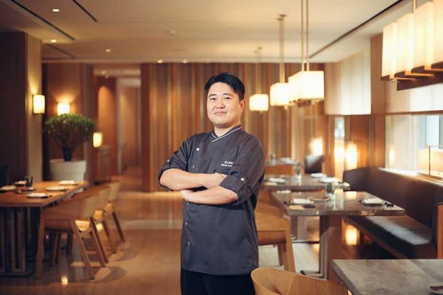 Kunihiro Moroi Executive Japanese chef at Hotel Indonesia Kempinski ...